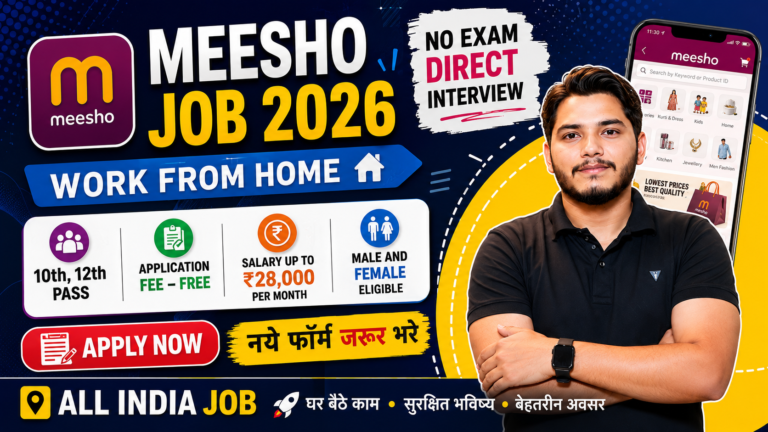 Meesho Recruitment 2026 Notification Out, No Exam Direct Interview